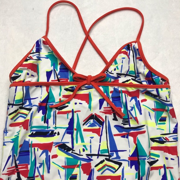 Milly Minis | Swim | Milly Minis Sailboat Girls Swimsuit Bathing Suit ...